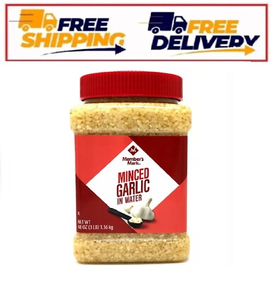 Member's Mark Minced Garlic (48 oz.) | eBay
