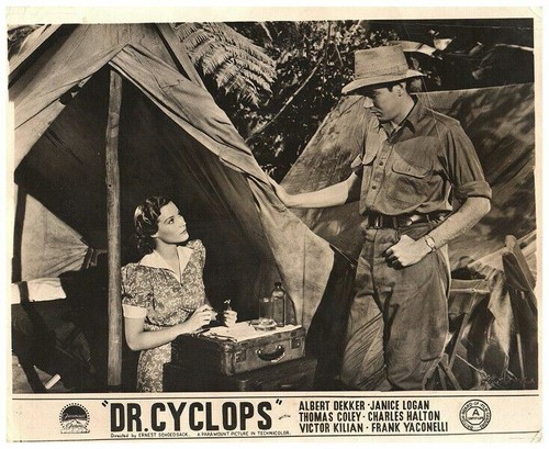 Dr. Doctor Cyclops Original Lobby Card 1940 Janice Logan Thomas Coley ...