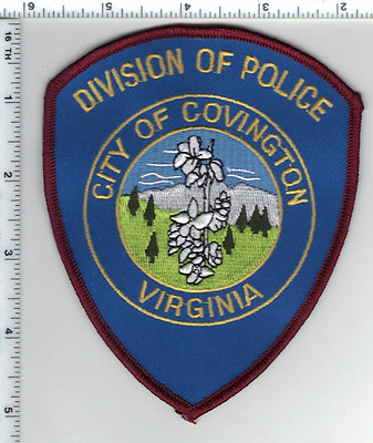 City of Covington Police (Virginia) Shoulder Patch from the 1980's | eBay