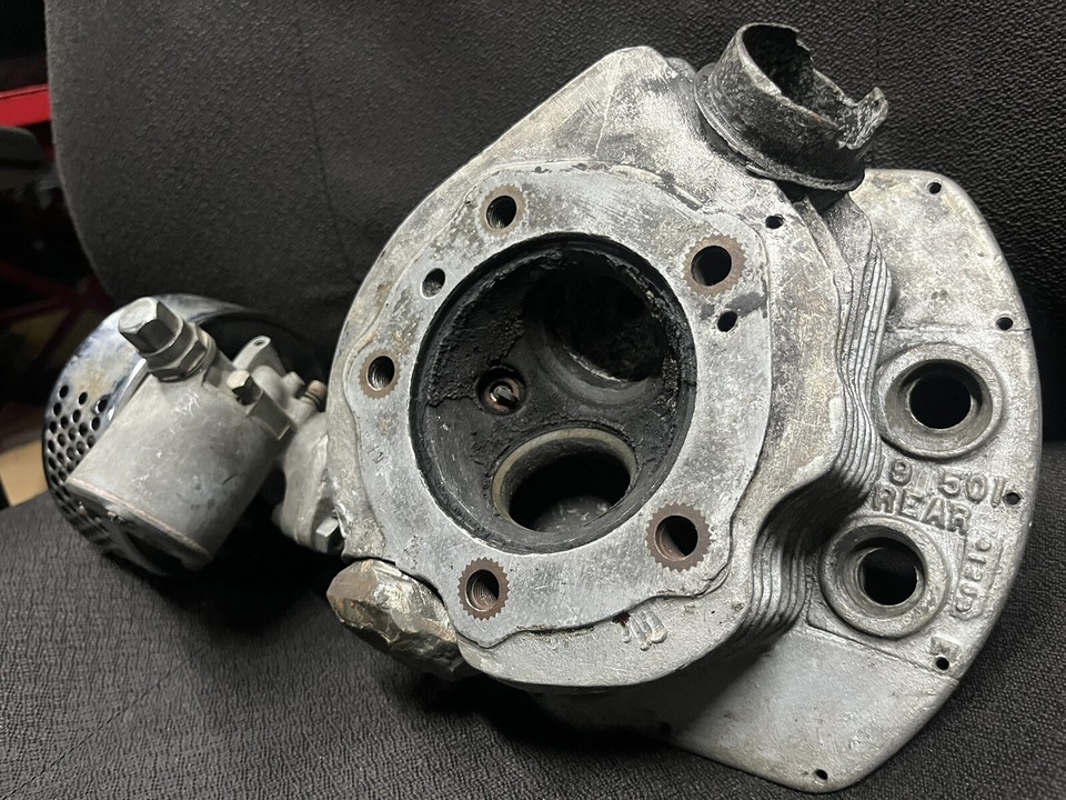 Twin Amal Carb Panhead Heads | eBay