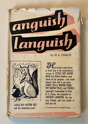 Anguish Languish by Howard L. Chace - 1956 1st Edition 2nd Printing | eBay