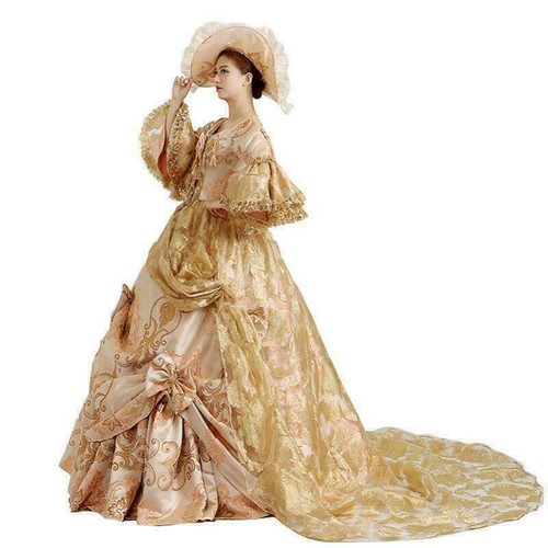 Victorian Medieval Renaissance Costume Dress Marie Antoinette Theater ...