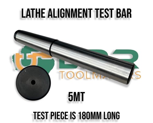 5MT Lathe Test Alignment Bar - Realign your tailstock - parallel within ...