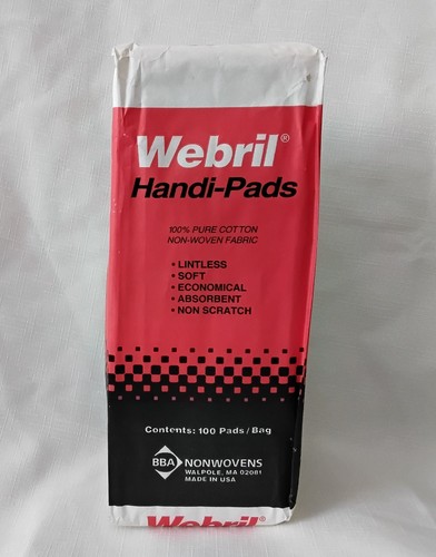 Webril 4 x 4 Pure Cotton Handi Pads 100 Inside Package | eBay