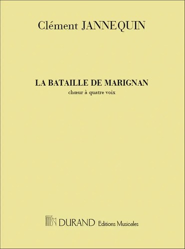 Bataille De Marignan 4 Vx Mixtes | Partitur | Editions Durand | eBay.de