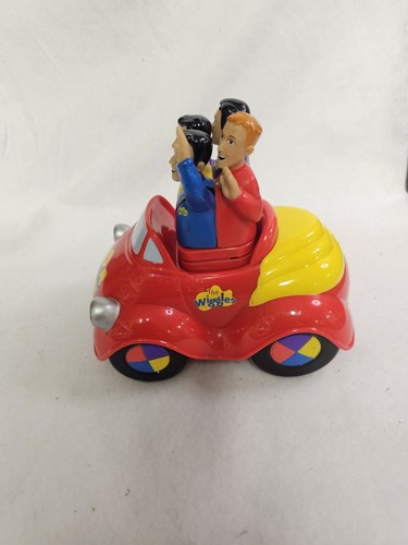 The Wiggles Big Red Car Moving Singing Musical Toy 8” Spin Master Fully ...