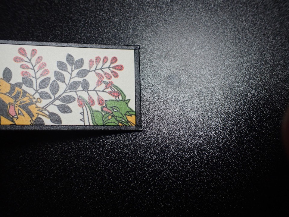 Pokemon Traditional Poker Playing Card Hanafuda Scyther Electabuzz #2 ...