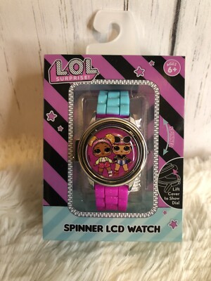 LOL Surprise Spinner LCD Watch Ahes 6 And Up. Lift Cover To Show ...