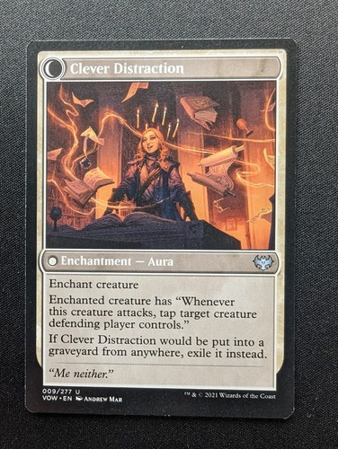 Magic the Gathering CLEVER DISTRACTION / DISTRACTING GEIST Innistrad ...