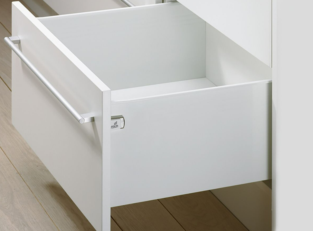 Hettich MultiTech Drawer Set - White 25kg (Front Connectors incl ...