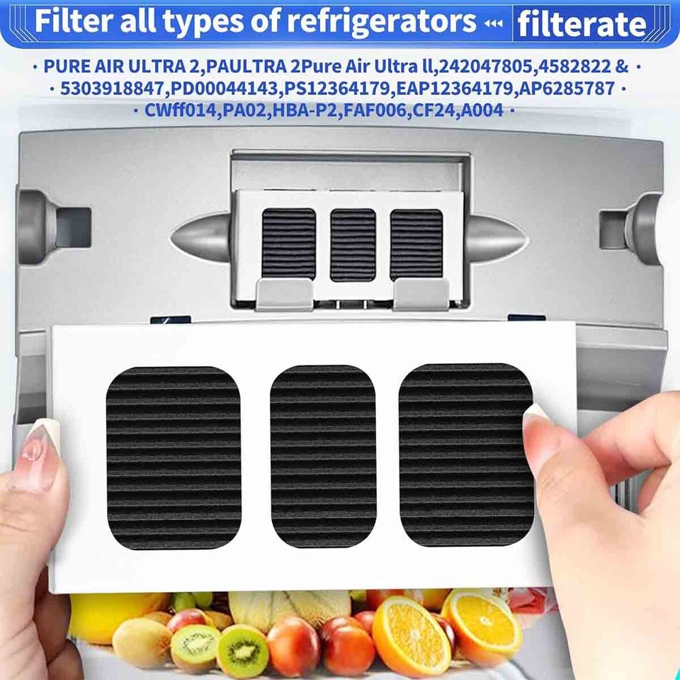 4 Pack PAULTRA2 PureAir Ultra II Air Filter Compatible With Frigidaire ...