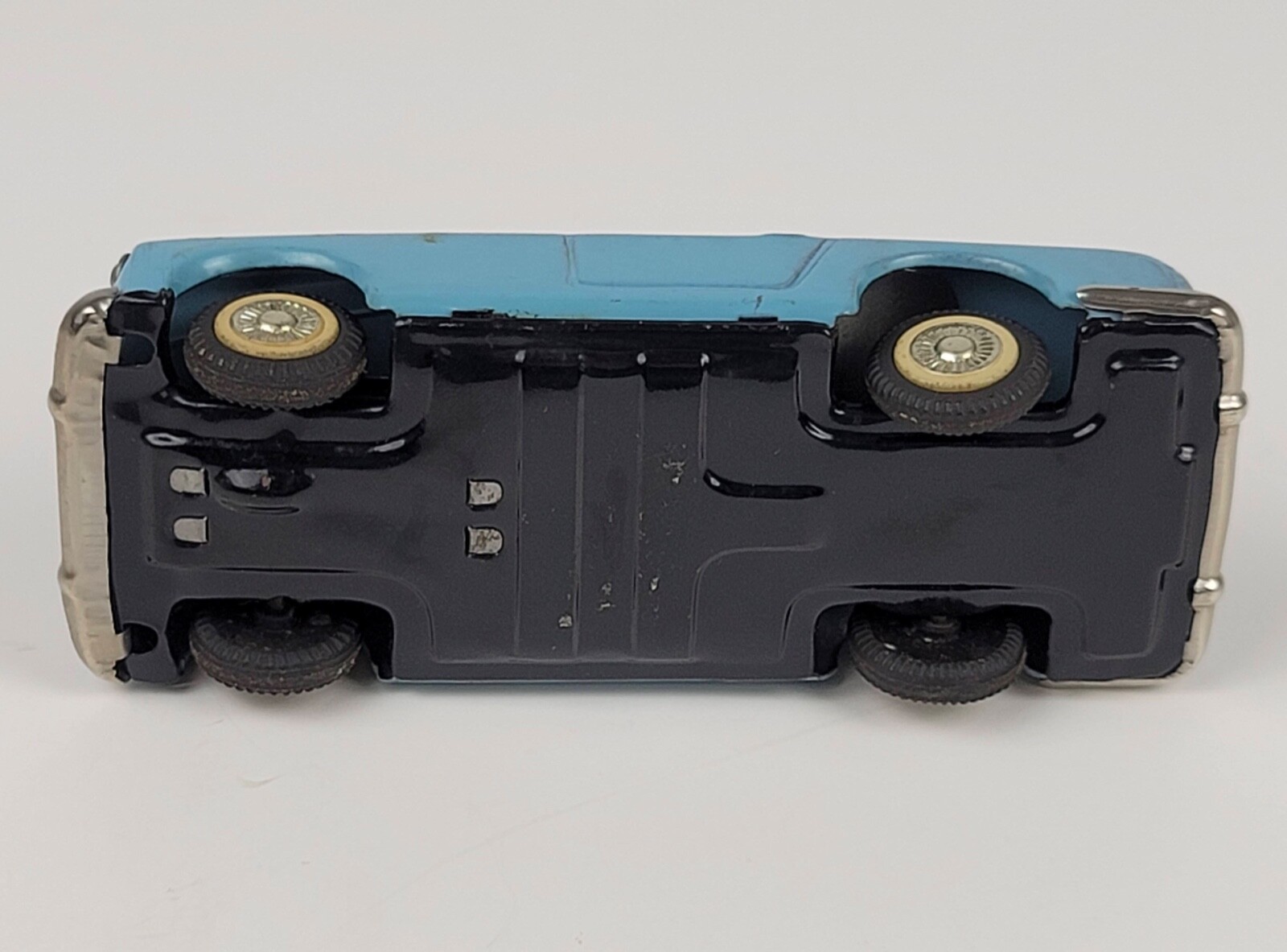 Vintage Tin Litho 1950's Blue Ferrari Toy Friction Car Made in Japan ...