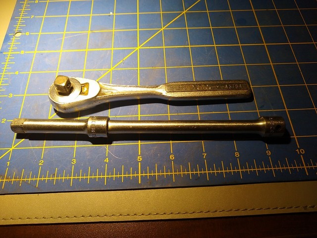 Craftsman Vintage V Series 3/8 Drive Quick Release Ratchet Wrench Tools ...