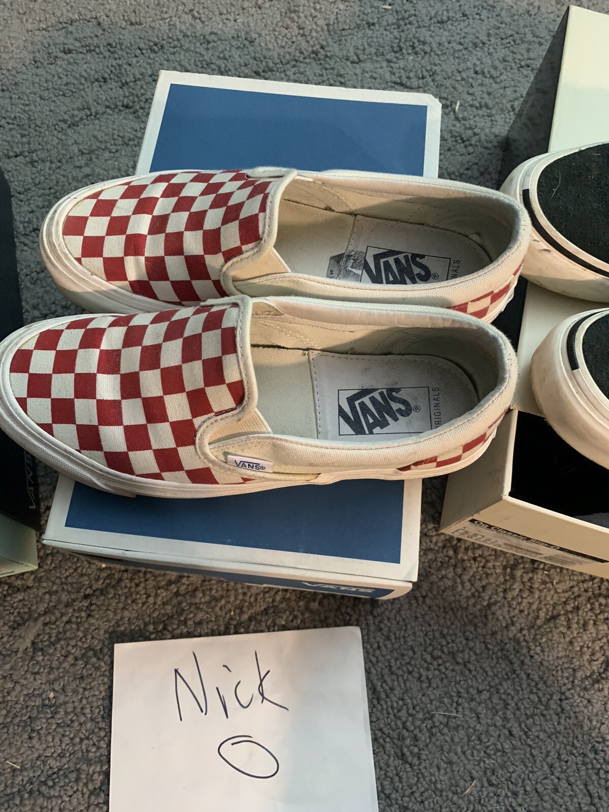 vans vault og red checker - Gem