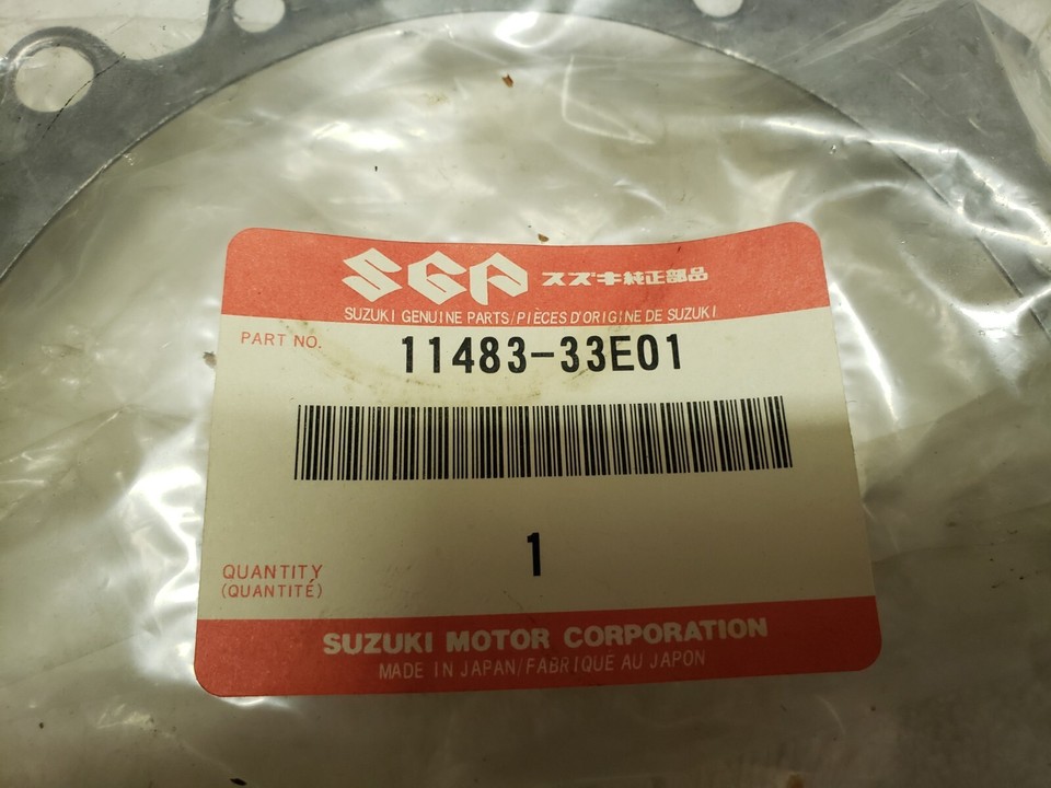 SUZUKI Genuine OEM LEFT CRANKCASE Cover Gasket 11483-33E01 GSXR600 ...