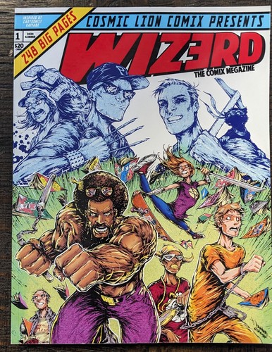 Wizerd: The Comix Megazine #1 (Cartoonist Kayfabe Ed Piskor/Jim Rugg ...