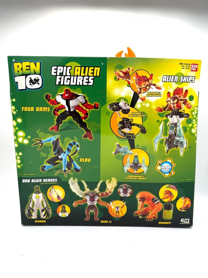 Ben 10 Epic Alien Figure 13" HEATBLAST - NIB Cartoon Network / Bandai ...