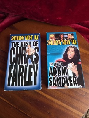 Saturday Night Live Best of Adam Sandler, Chris Farley, VHS Tested Work ...