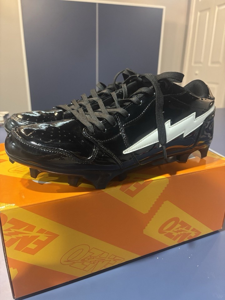 Cornelius Enzo Patent Leather Football cleats. Mens Size 11 Brand New ...