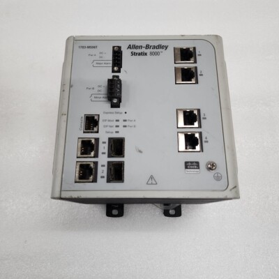ALLEN BRADLEY CAT 1783-MS06T ETHERNET SWITCH STRATIX 8000 | eBay