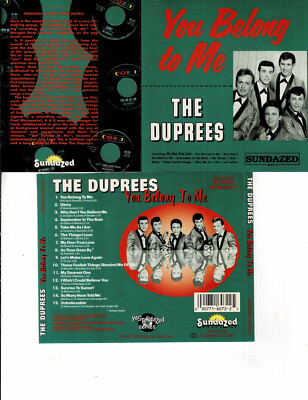 DUPREES - YOU BELONG TO ME (CD 1996) **15 TRACKS** 90771607225| eBay
