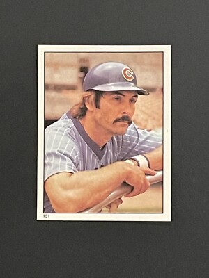 Dave Kingman 1981 Topps Baseball Sticker #151 Chicago Cubs | eBay