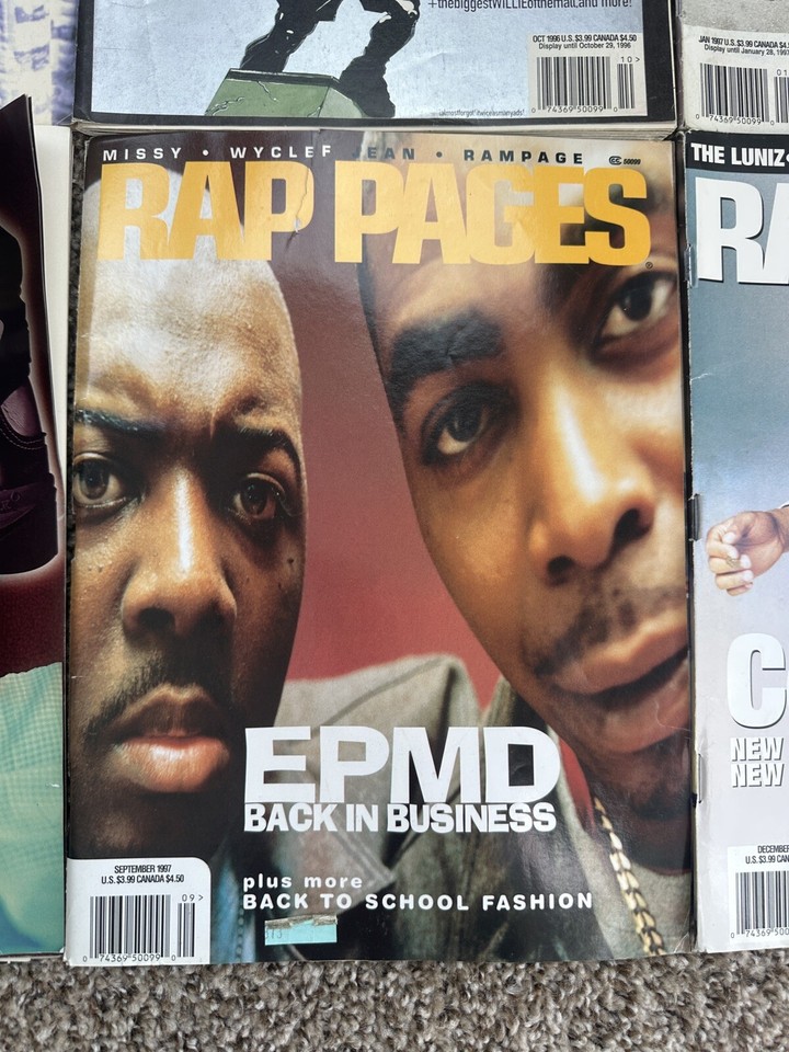 Rap Pages Hip Hop Magazine 1995-1997 Lot Of 17 - Eazy E, The Roots, Etc ...
