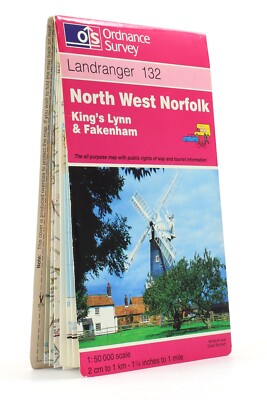 North West Norfolk: King's Lynn & Fakenham, OS Landranger Map, 1:50 000 ...