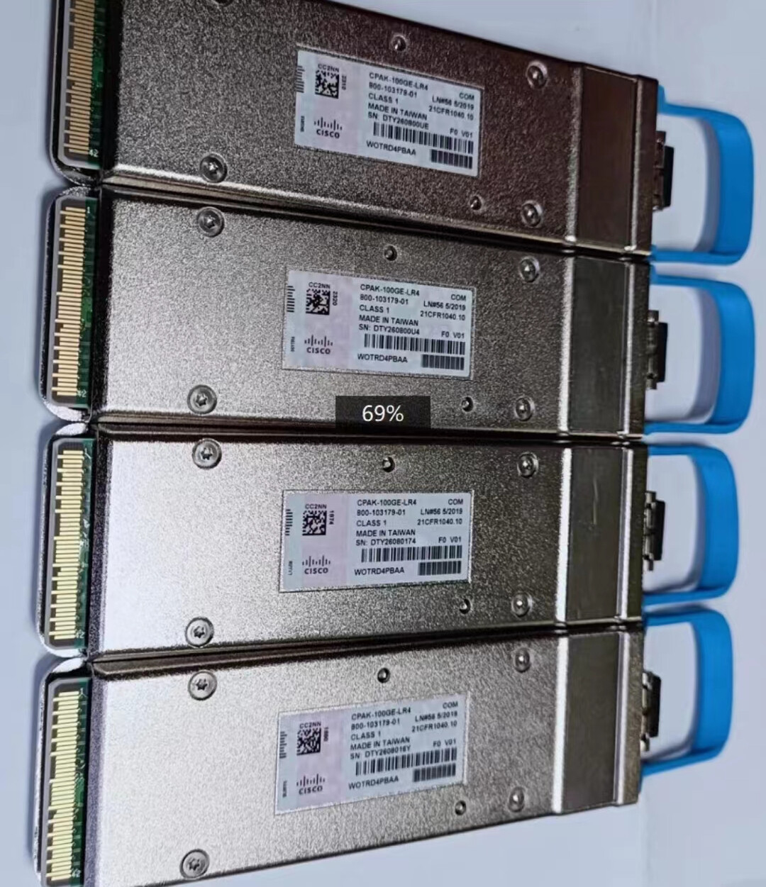 1 PCS Genuine CISCO Original CPAK-100GE-LR4 with hologram IN GOOD ...