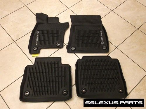 Lexus LS500 LS500H (2018-) (AWD) OEM Genuine 4pc ALL WEATHER FLOOR ...