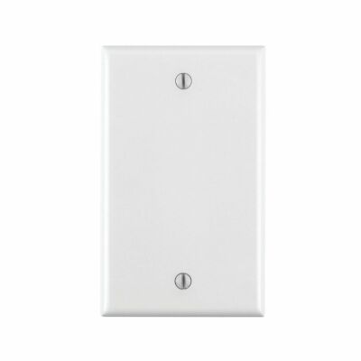 Blank Single Gang 1-Gang Flush Mount Wall Face Plate Outlet Switch ...