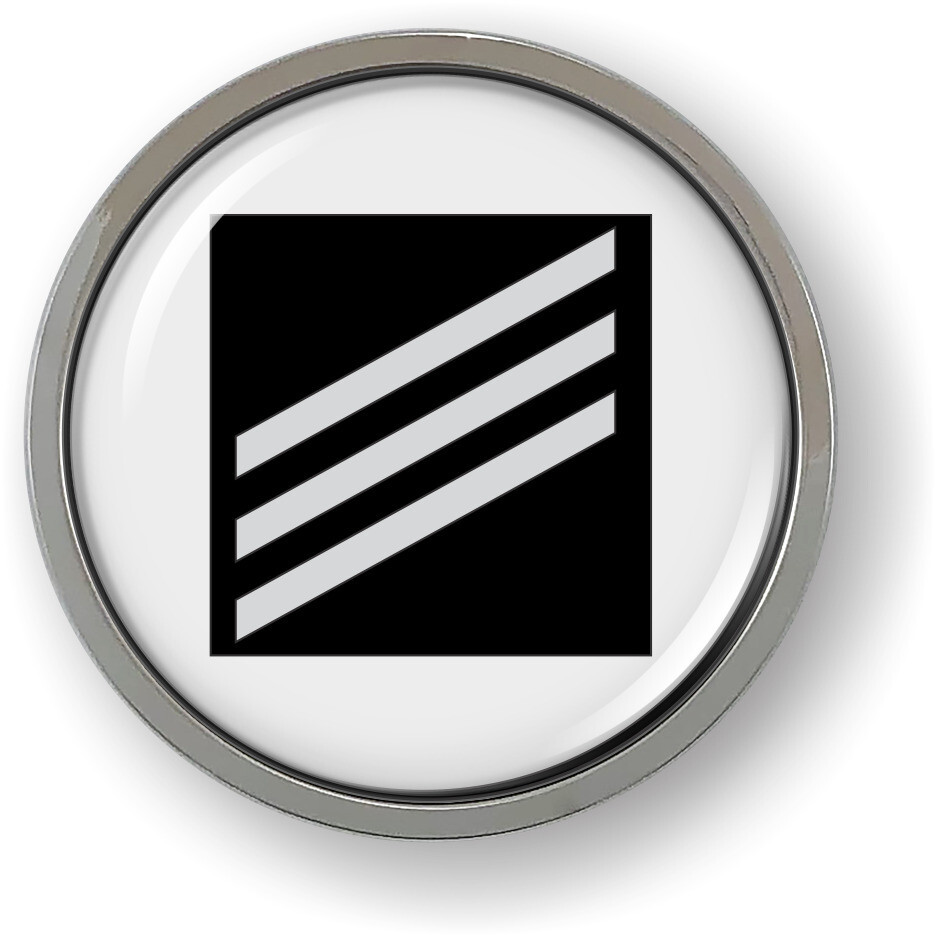 U.S. Navy Enlisted Ranks & Insignias, Emblems, Car Stickers CHROME ...