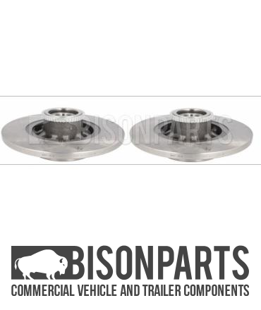 "FITS RENAULT TRAFIC REAR BRAKE DISCS & BEARINGS & ABS EXCITER RINGS ...