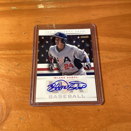 2013 Panini USA Baseball Blake Sabol Autograph Card #/299 | eBay
