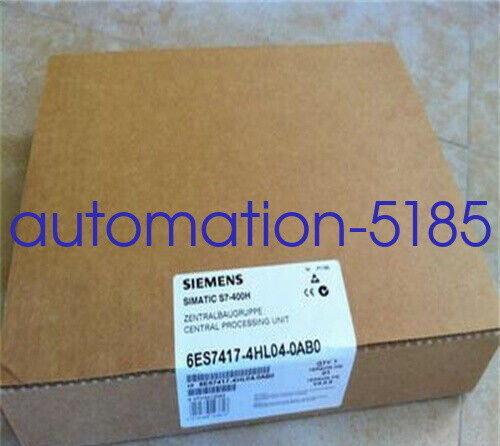SIEMENS S7-400H CPU Module 6ES7417-4HL04-0AB0 Brand NEW Fast Shipping ...