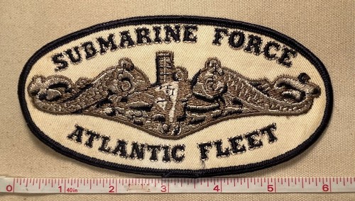 US Navy Submarine Force Atlantic Fleet Patch 1970’s | eBay