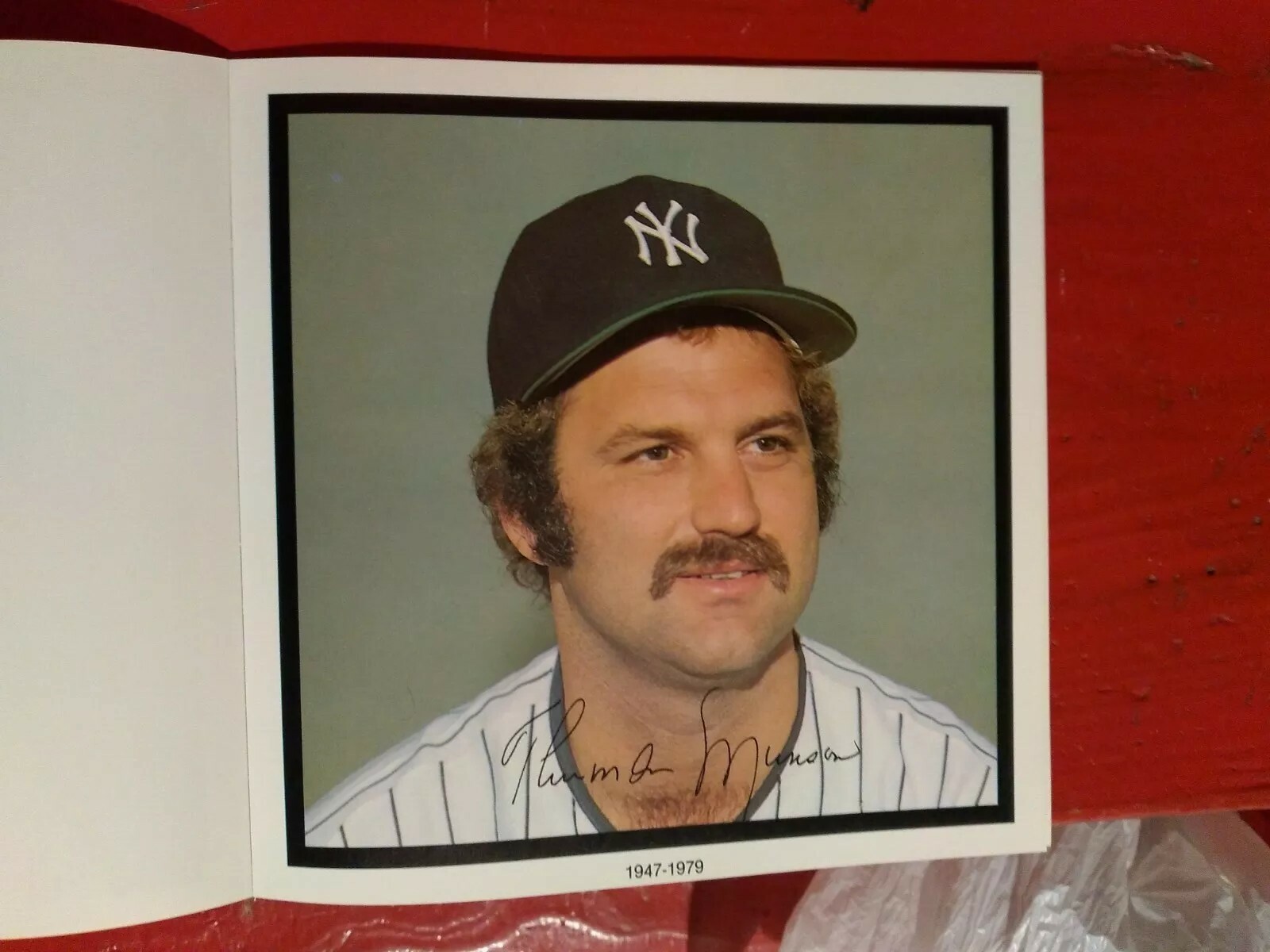 1979 New York Yankees Picture Album Reggie Jackson/Catfish Hunter ...