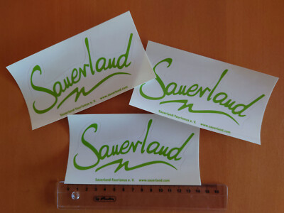 Sauerland Aufkleber - das ORIGINAL / 3 x grün / Fanartikel ...