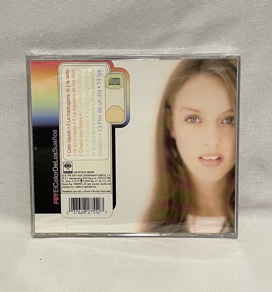 El Color de los Suenos by Fey (Singer) (CD, Nov-1998, Sony Music ...