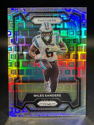 2023 Panini Prizm MILES SANDERS Panthers #44 Premium Pandora 369/400 | eBay