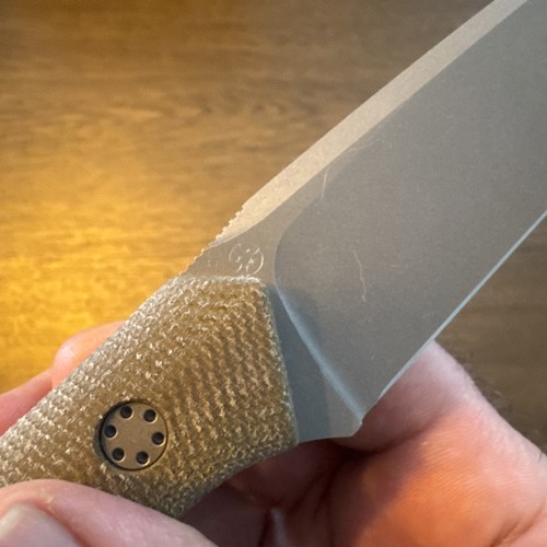 Todd Rexford Knives - Massless Fixed Blade Custom Knife - Micarta | eBay