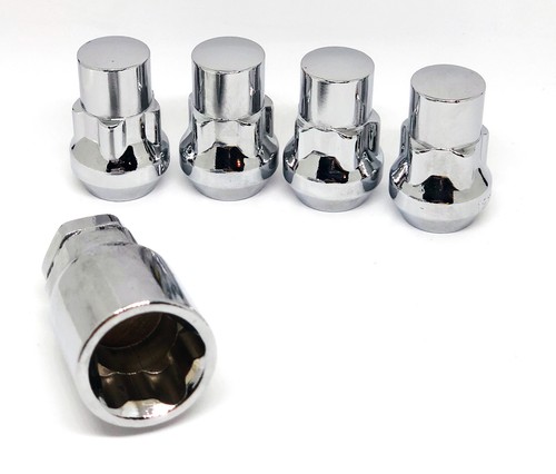 Wheel Locks Chrome Chevy Tahoe Escalade Silverado GMC Yukon Denali 1.40 ...