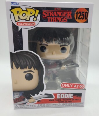 Funko Pop Stranger Things Eddie, Target Exclusive, Rare, NEW ...