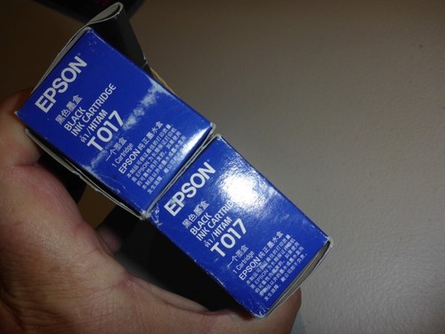 AU SELLER 2 x Epson T017 BLACK Stylus 680 777 685 Ink Cartridge EXPIRED ...