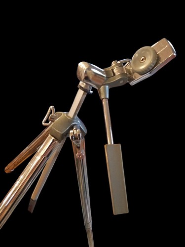 Mason Mini Tripod - Elevating Metal Camera Tripod Adjustable Portable ...