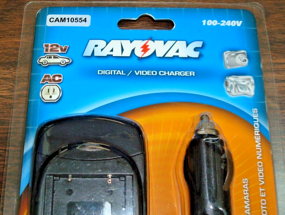 RAYOVAC Battery Wall And Car Charger CAM10554 for Li40B Batteries (BIN ...