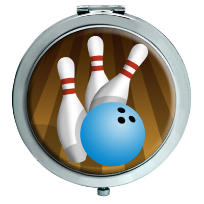 10 Pin Bowling Compact Mirror | eBay