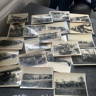 Antique old photos - traction steam engines / some rare photos | eBay UK
