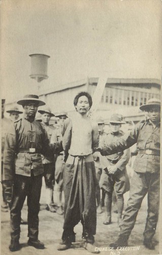 RPPC Postcard Chinese Execution #3 Condemned Prisoner Poses For Photo ...