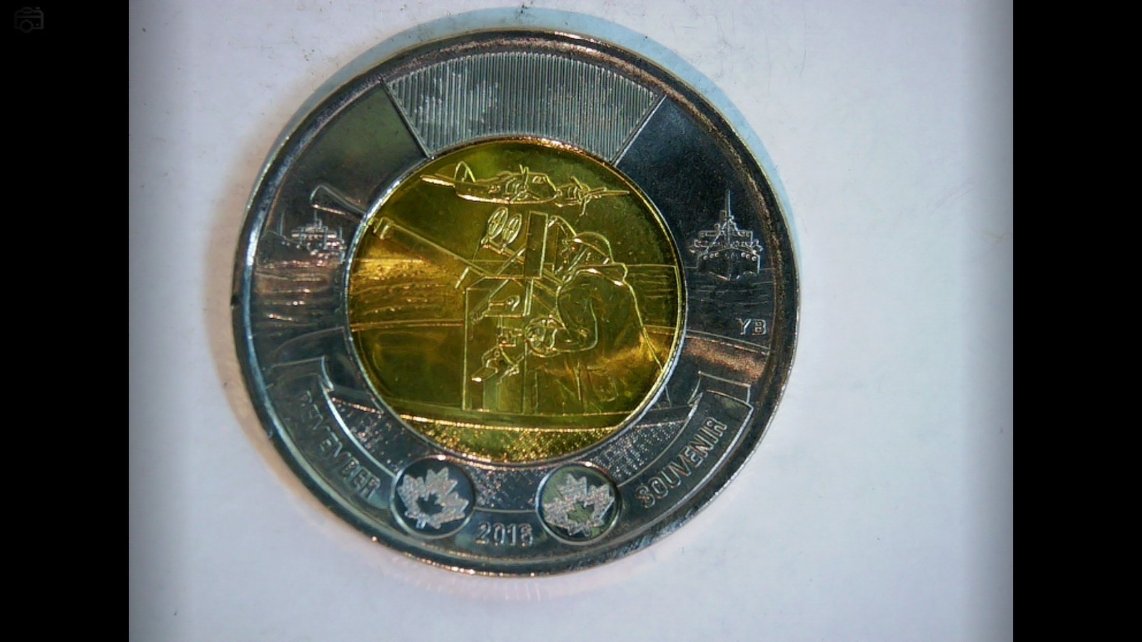 Canada 2016 $2 Toonie (Canadian $2 coin) - 2018 Armistice (First World ...